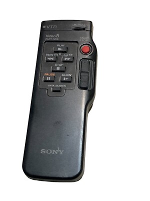Sony Video 8 VTR RMT-509 Remote Control Controller | eBay Australia