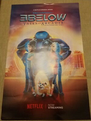 3 Below Tales of Arcadia 11" x 17" Poster Netflix - NEW *RARE | eBay