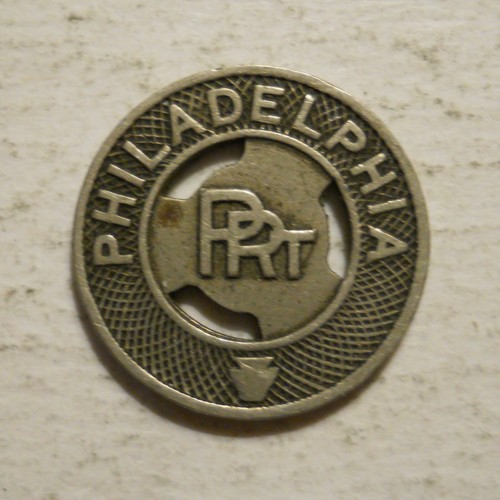 Philadelphia Rapid Transit - PRT (Pennsylvania) transit token - PA750AA ...