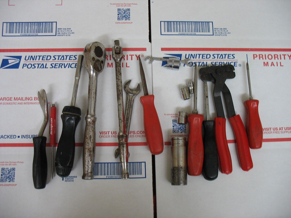 SNAP-ON/BLUE POINT TOOL LOT 30-PCS. USED, VALUE:$???? 1-FREE | eBay