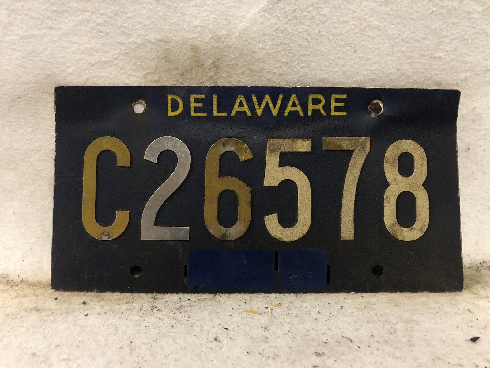 Vintage 1970 Delaware License Plate REVITED | Grelly USA