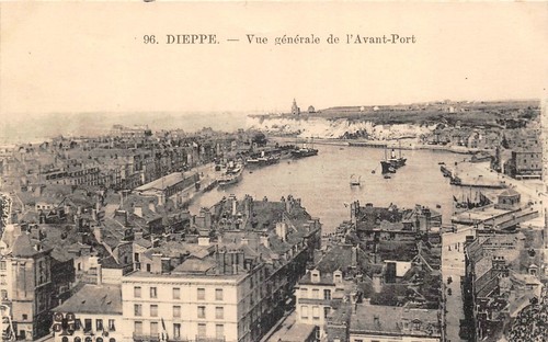 CPA DIEPPE Vue générale de l'avant Port (143375) | eBay