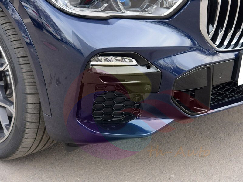 Glossy Black Right Side Front Bumper Open Grille For BMW G05 X5 M Sport ...