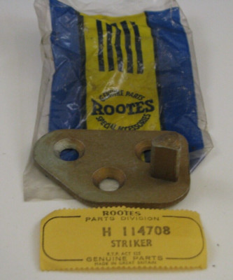 Rootes Group Hillman Husky Original NOS Door Striker Plate | eBay