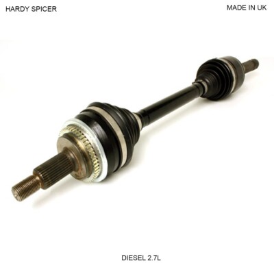 LAND ROVER FRONT AXLE DRIVE SHAFT LH LR3 DISCOVERY 3 RANGE SPORT ...