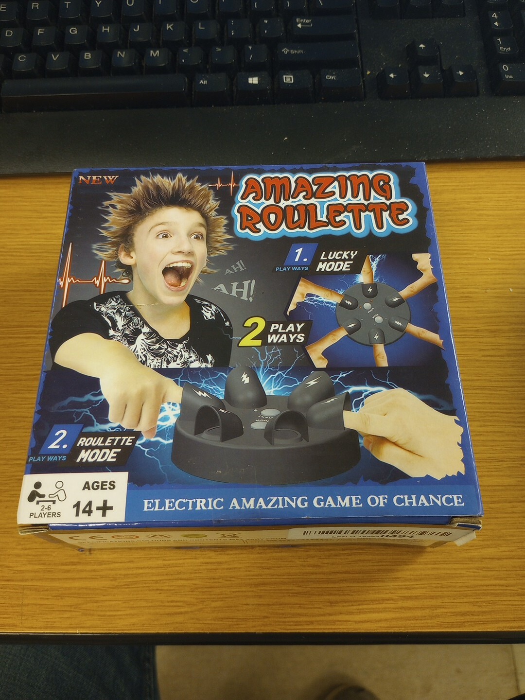 Shock Roulette Party Game, Electric Game of Chance, Interesting Party ...