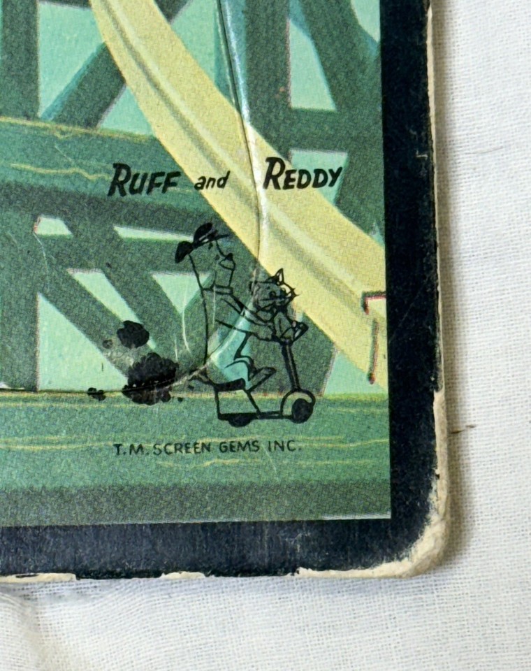 Vintage Whitman Ruff And Reddy Puzzle Hanna Barbera No 4428 Frame Tray ...