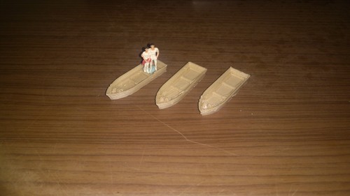 Ho 1/87 Scale Row Boat Lot 3 pcs | eBay