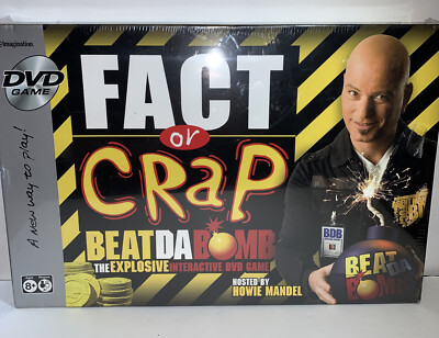 Fact Or Crap DVD Game New Sealed Howie Mandel Interactive Explosive | eBay