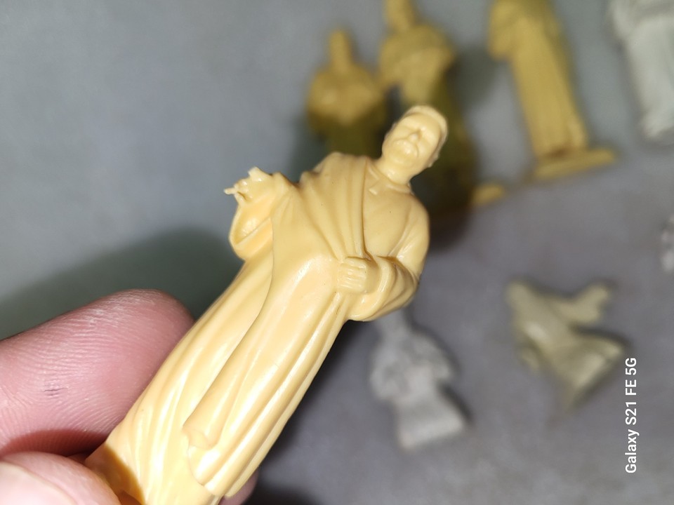 Vintage Marx The Apostle Religious Statuettes Hard Plastic Figures with ...