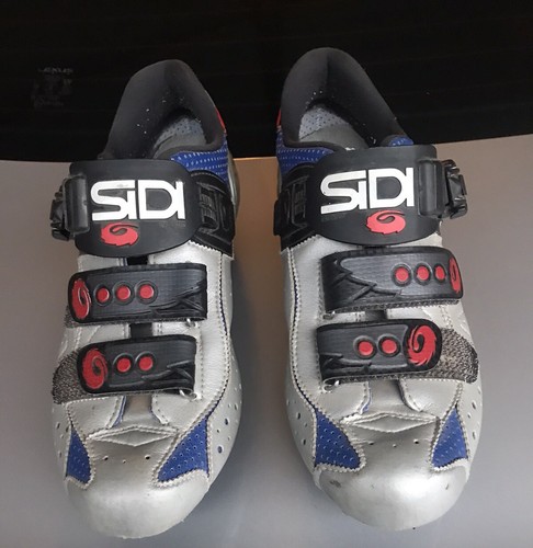 Sidi Cycling Shoes Genius 4 Woman SIL/BLU SIZE 40 | eBay
