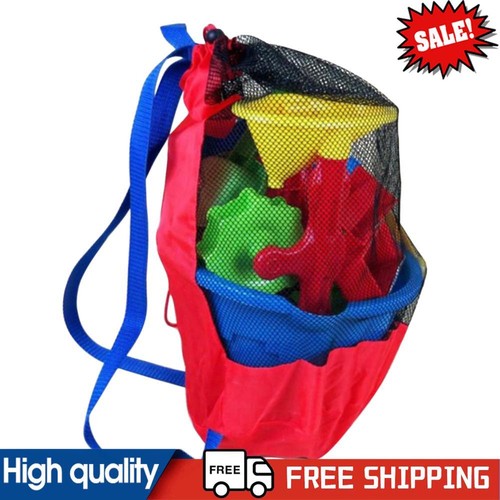 Children Beach Mesh Toys Storage Bag Kids Sand Shovel Tool Net Outdoor ...