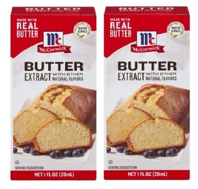 McCormick Butter Extract 2 Bottle Pack | eBay