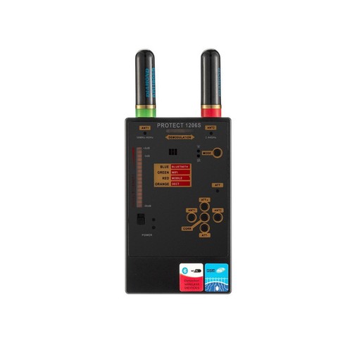 1206S GPS Hidden Camera Detector Anti Spy Bug Scan Anti-Monitor For 50 ...