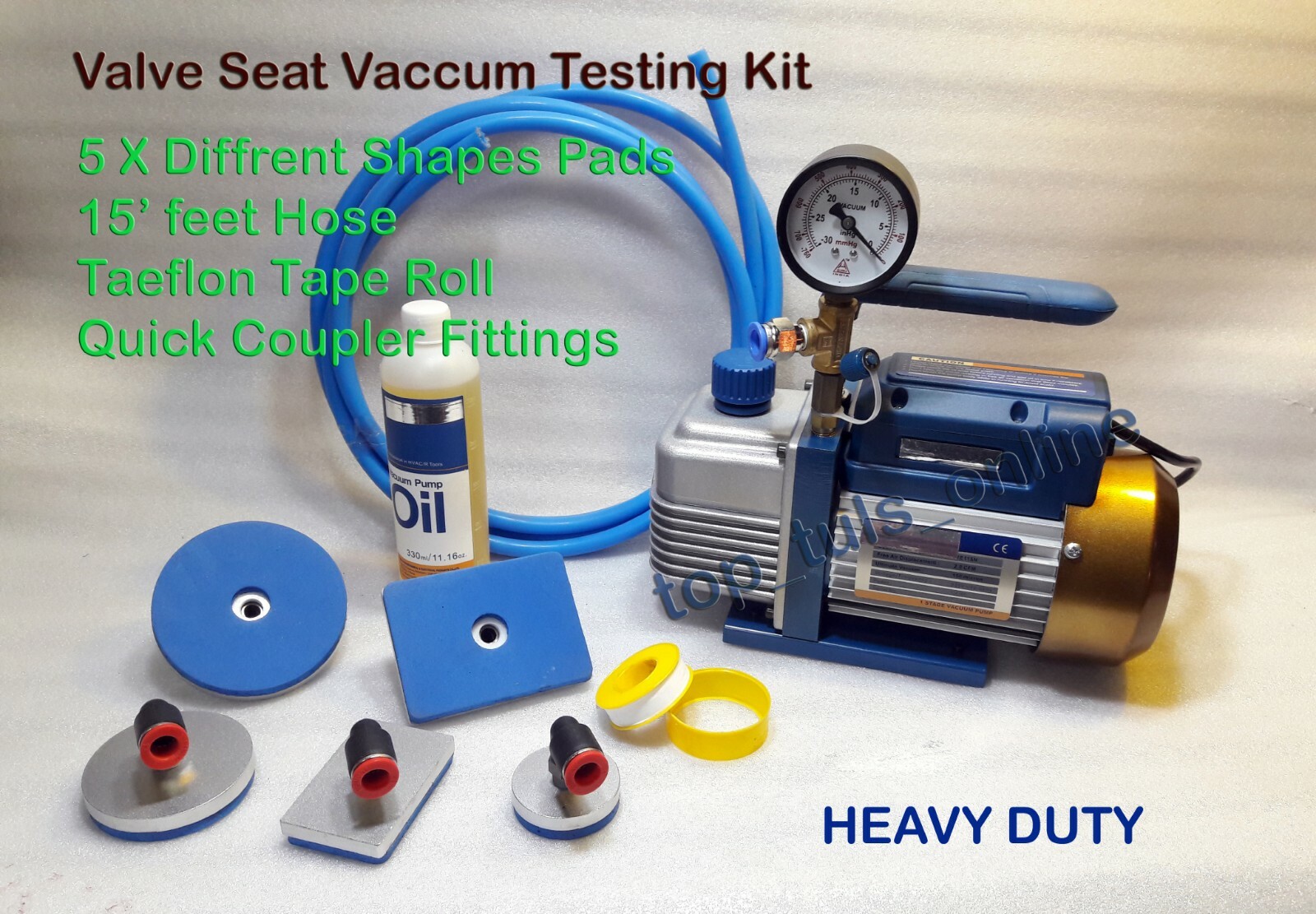 Vacuum Tester Valve Seat for Cylinder Head Nt Goodson, Sioux, Regis ...