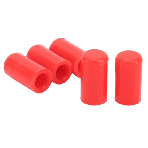 (Red)10 Pieces Vacuum Hose Plug Automotive Vacuum Hose Cap Silicone ...