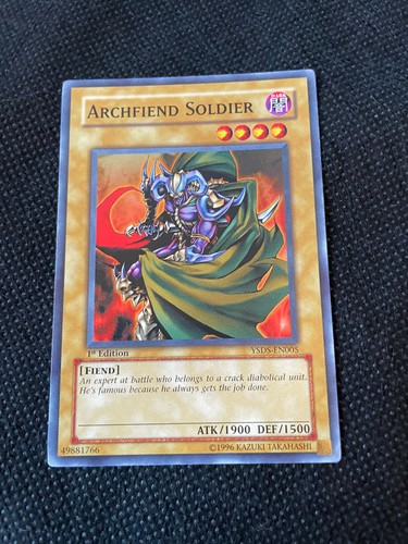 Archfiend Soldier - YSDS-EN005 - Common - 1st Edition - NM - Yugioh! | eBay