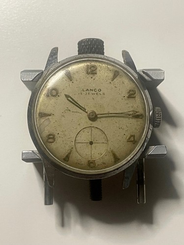 Vintage Lanco Sub Second Manual Winding Watch for Repair | eBay