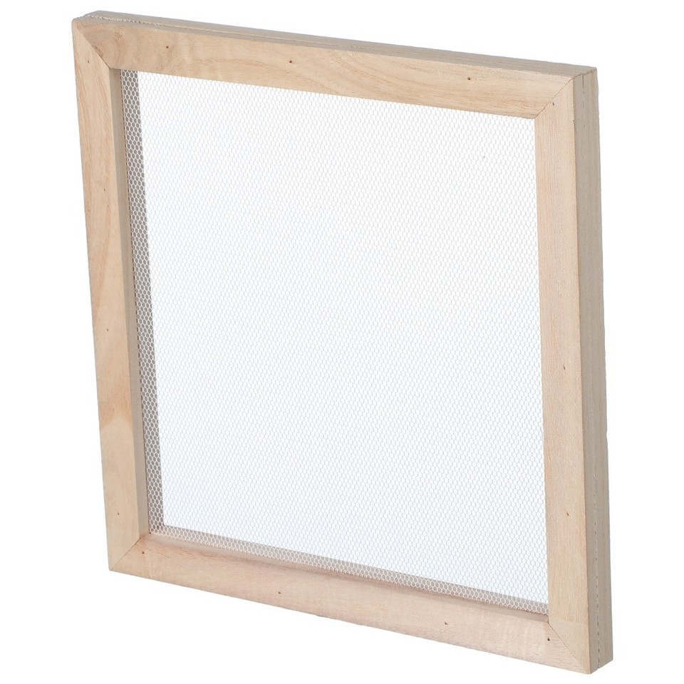 Papermaking Frame: Wooden Paper Making Frame Kids DIY Projects ...