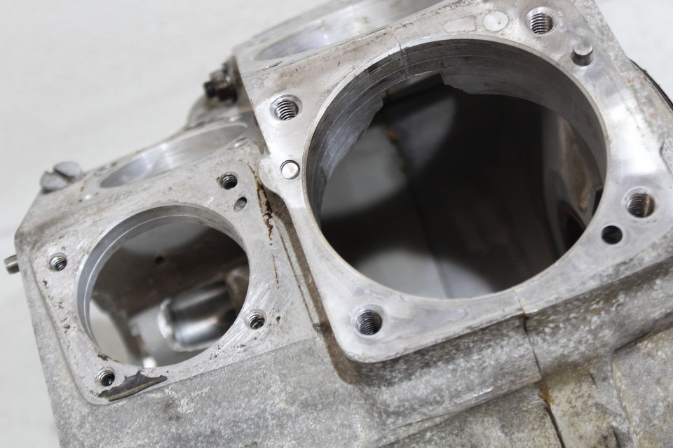 1984-1991 Harley Softail Fxst Engine Motor Crankcase Crank Cases 80ci ...