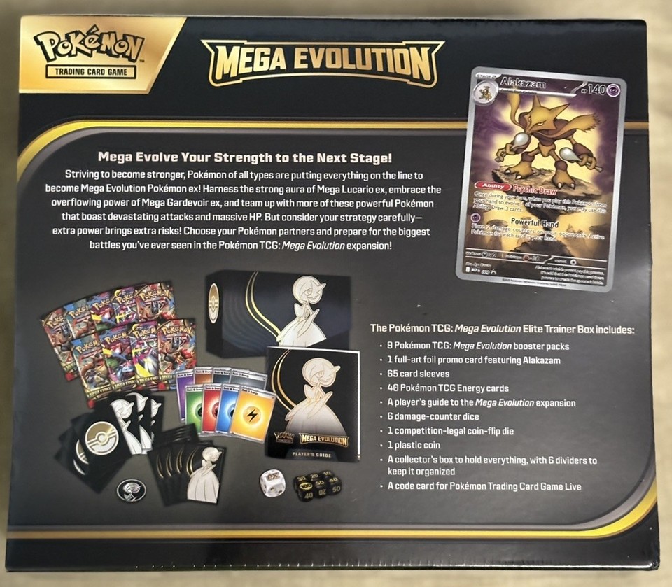 Pokémon Mega Evolution ETB Elite Trainer Box Gardevoir Brand New Ships ...