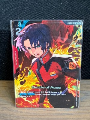 Gundam Card Game - Battle of Aces GD01-111 R+ Raw Near Mint/Mint | eBay