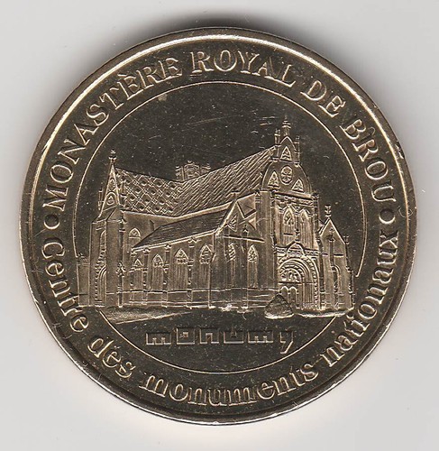 A 2007 TOKEN MEDAILLE MONNAIE DE PARIS -- 01 000 N°1 MONASTERE ROYAL ...