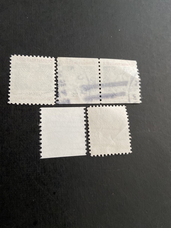 US Stamp #O128,O132,O136,O141–Offical Mail USA-used-SCV $5.75 | eBay