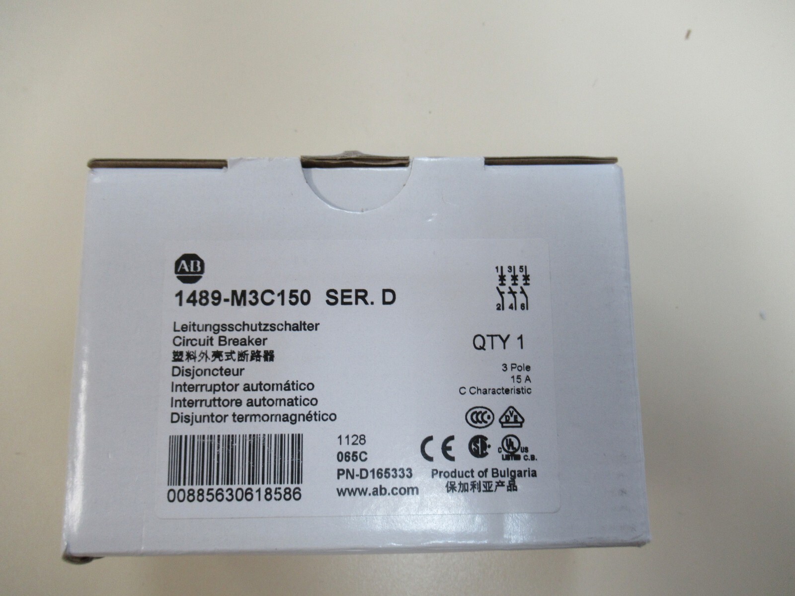 ALLEN BRADLEY 1489-M3C150 | eBay