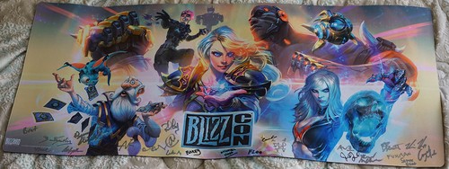 Signed Blizzcon 2017 Key Art Oversized Desk Mat | eBay