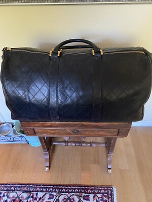 Vintage Chanel Weekender Bag | eBay