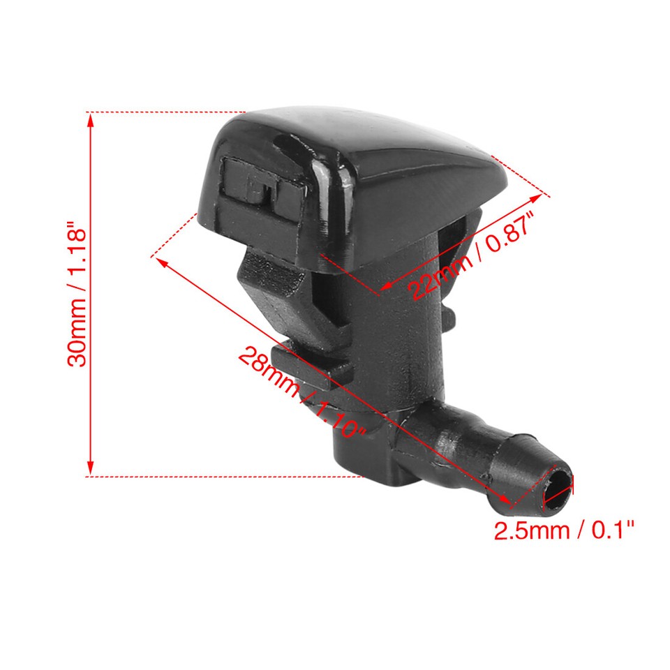 2pcs 68260029AA 05182327aa Windshield Washer Nozzle Jet Spray for ...