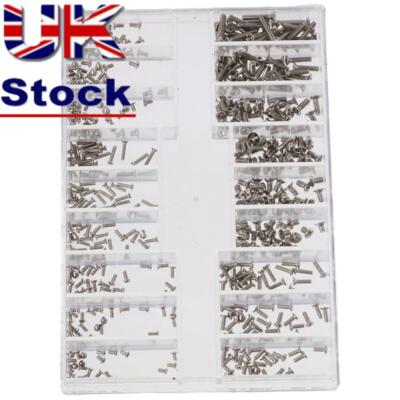 Stainless Steel Mini Screws Assortment Kit 18 Kinds Micro Screws Set ...
