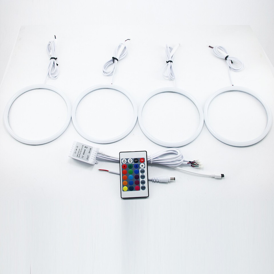 IR Clear RGB halo rings for Yamaha YZF R1 2004-2006 Headlight Demon ...