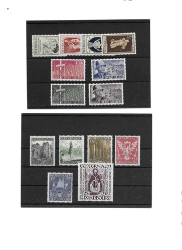 Luxemburg 3 Serien Marken postfrisch von 1945 und 1947 | eBay