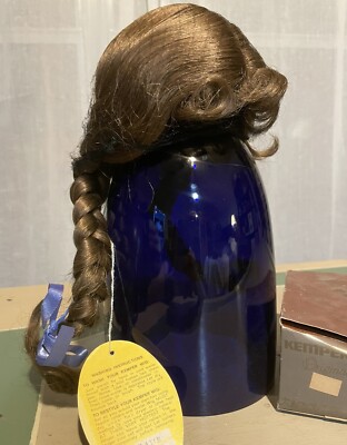Kemper Doll Pet Wig KATIE Size 12-13 Light Brown Braids Full Cap ...