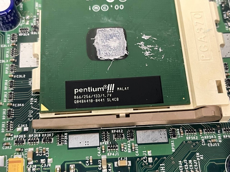 Dell Dimension 4100 Socket 370 MicroATX Motherboard 2336V w/P3 866MHz ...