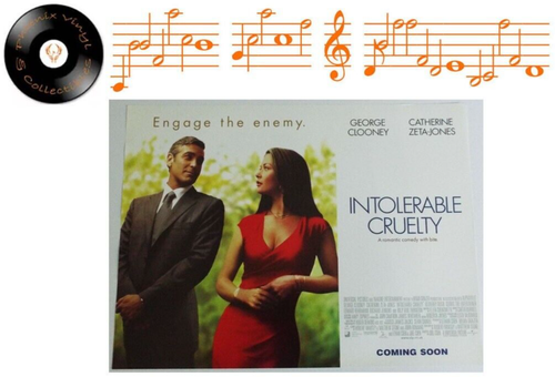 Intolerable Cruelty 2003 Original UK Mini Quad Cinema Poster | eBay UK