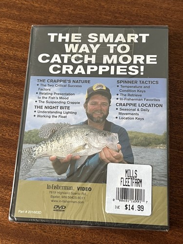 Crappie Wisdom DVD OOP In-Fisherman Fishing DIY Instructional Guide ...