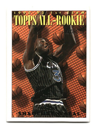1993 Topps Gold # 152 Shaquille O'Neal ART | eBay