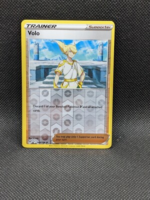 VOLO 169/196 Reverse Holo Rare Lost Origin Pokemon Card Near Mint | eBay