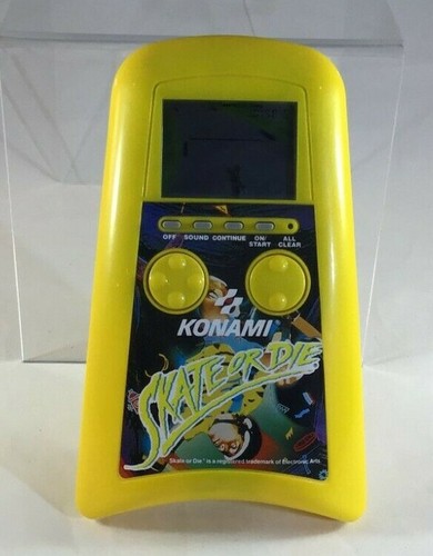 Ultra Rare Konami Skate or Die Vintage 1989 LCD Handheld Game ...