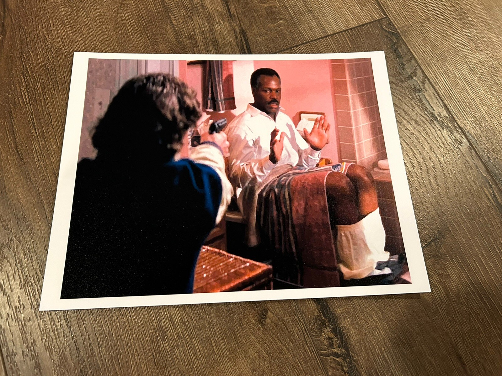 LETHAL WEAPON Roger Murtaugh Art Print Photo 11" x 14" Bathroom College ...