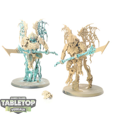 Ossiarch Bonereapers - 2 x Morghast Archai - teilweise bemalt | eBay.de