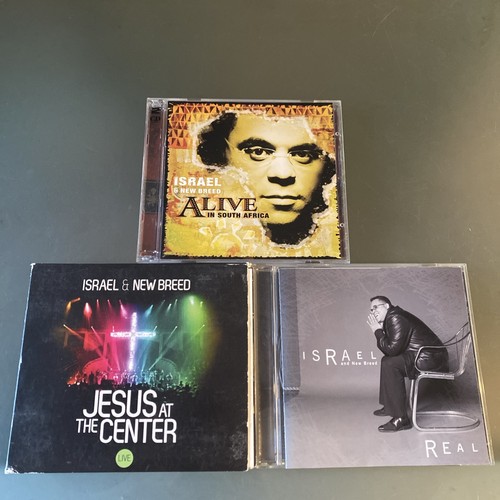 Israel & New Breed 5 LOT: Alive In South Africa DBL, Real, Jesus At ...
