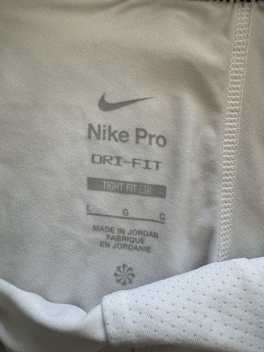 Nike EYBL White compression Shorts Top 100 - Size Large | eBay