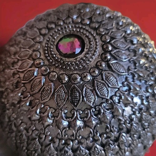 Large Decorative Orb Metal Embossed Ball Sphere Handcrafted | eBay