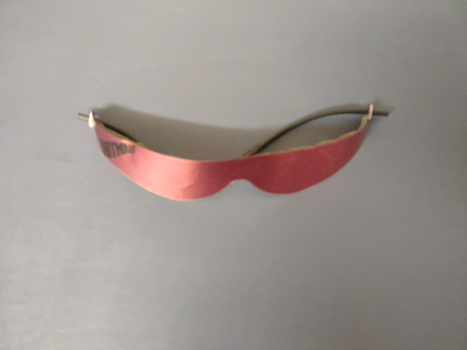 Bret "Hitman" Hart Pink Wrap-Around Sunglasses WWF Original Shades ...