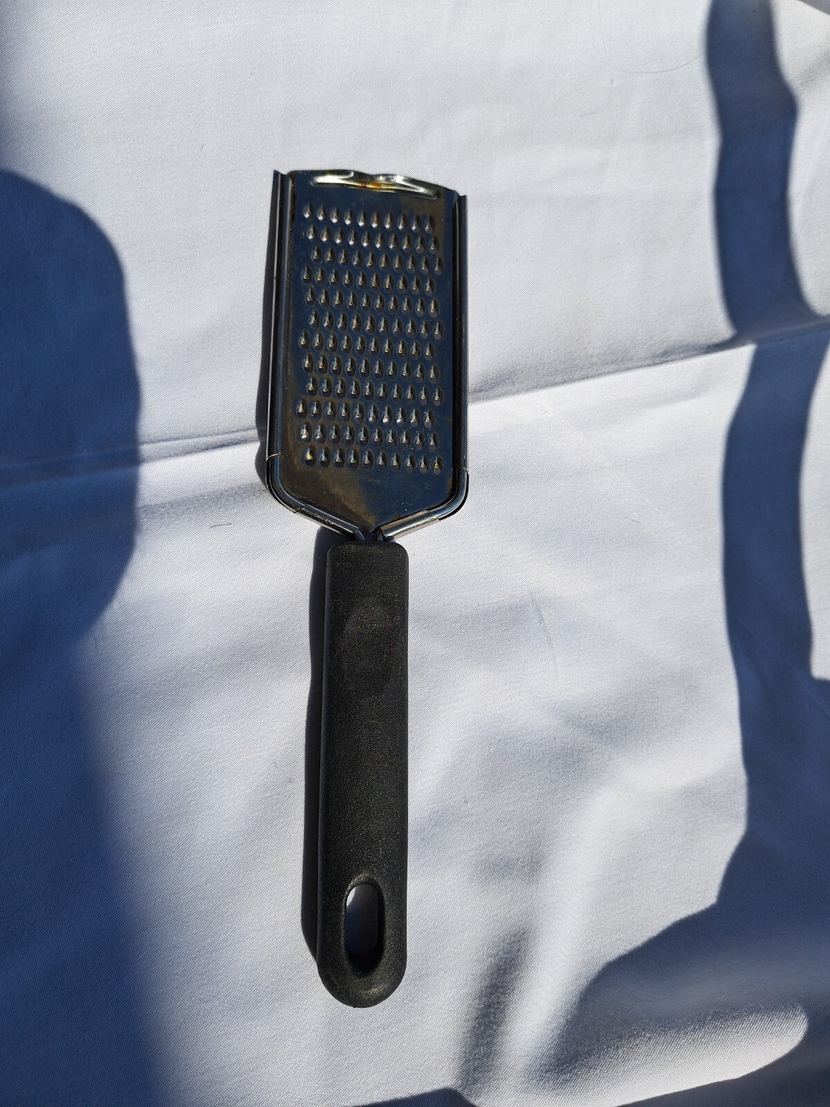 Chef Cheese Grater Lemon Zester Garlic Scraper Veg Shredder Rasp File ...