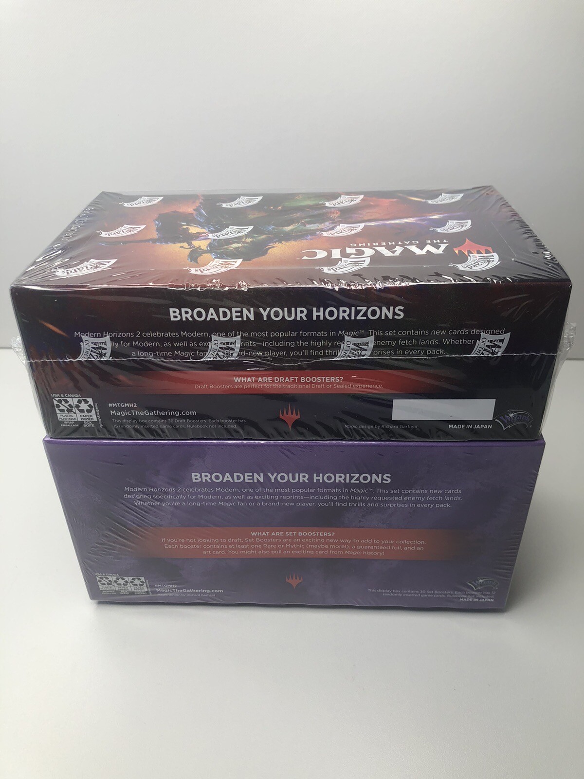 Magic Modern Horizons II (2) Booster Box Draft + Set MTG 630509924936 ...